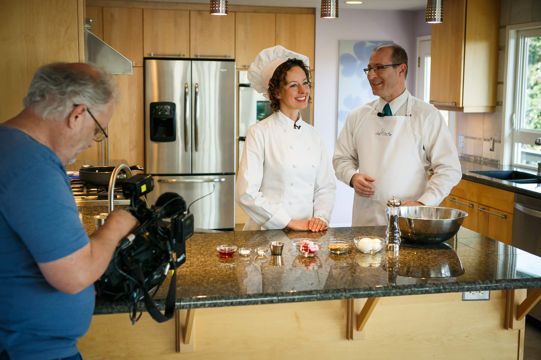 Chef Becky's Spinach Salad with Hot Bacon Dressing - Chef Becky