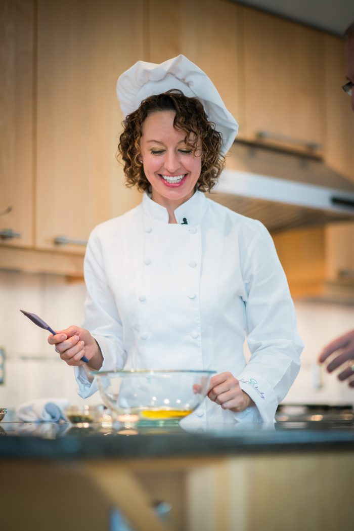 Chef Becky's Garlic & Rosemary Chicken Skewers - Chef Becky