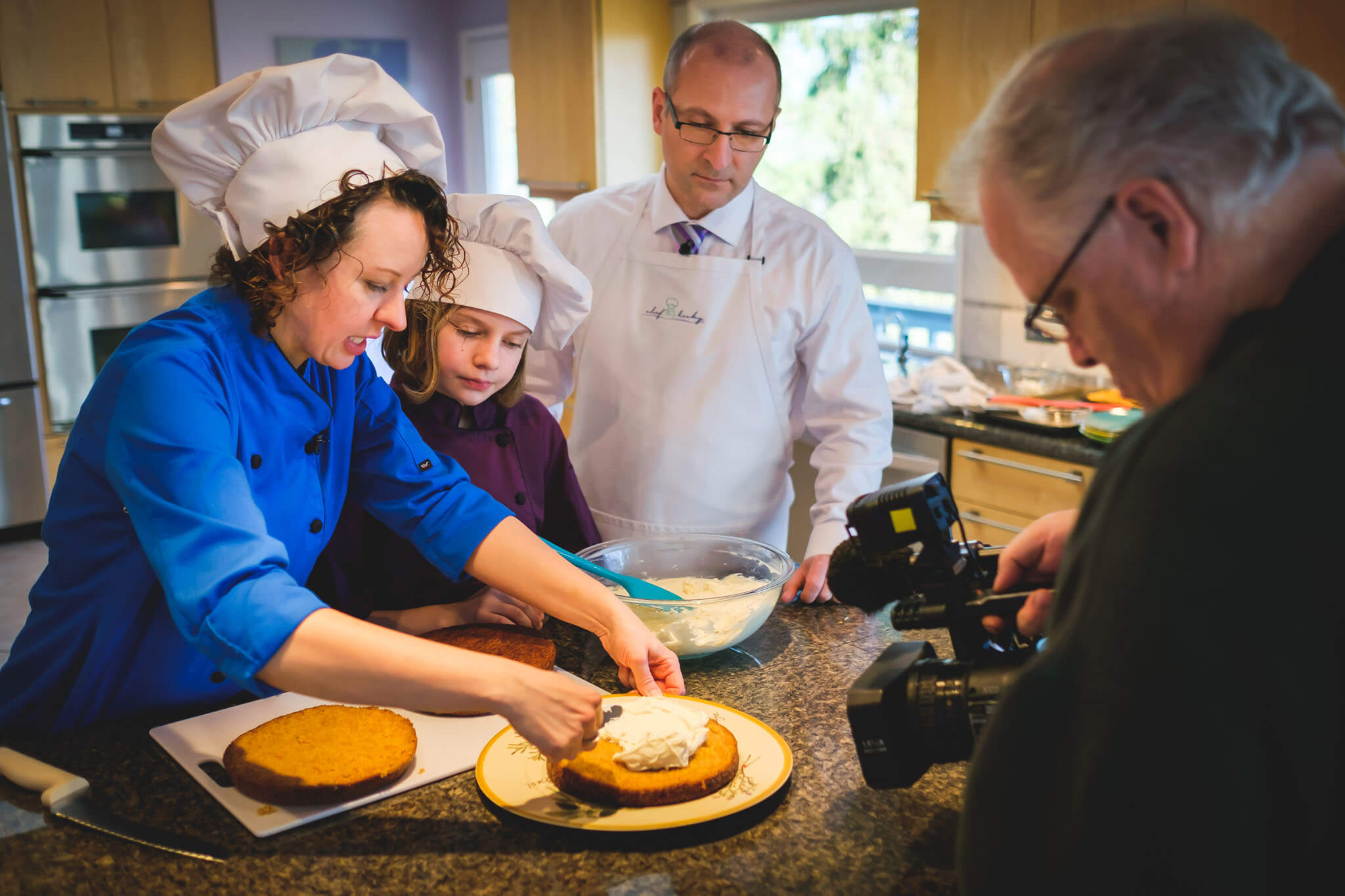 Chef Becky's Carrot Cake with Cream Cheese Frosting - Chef Becky